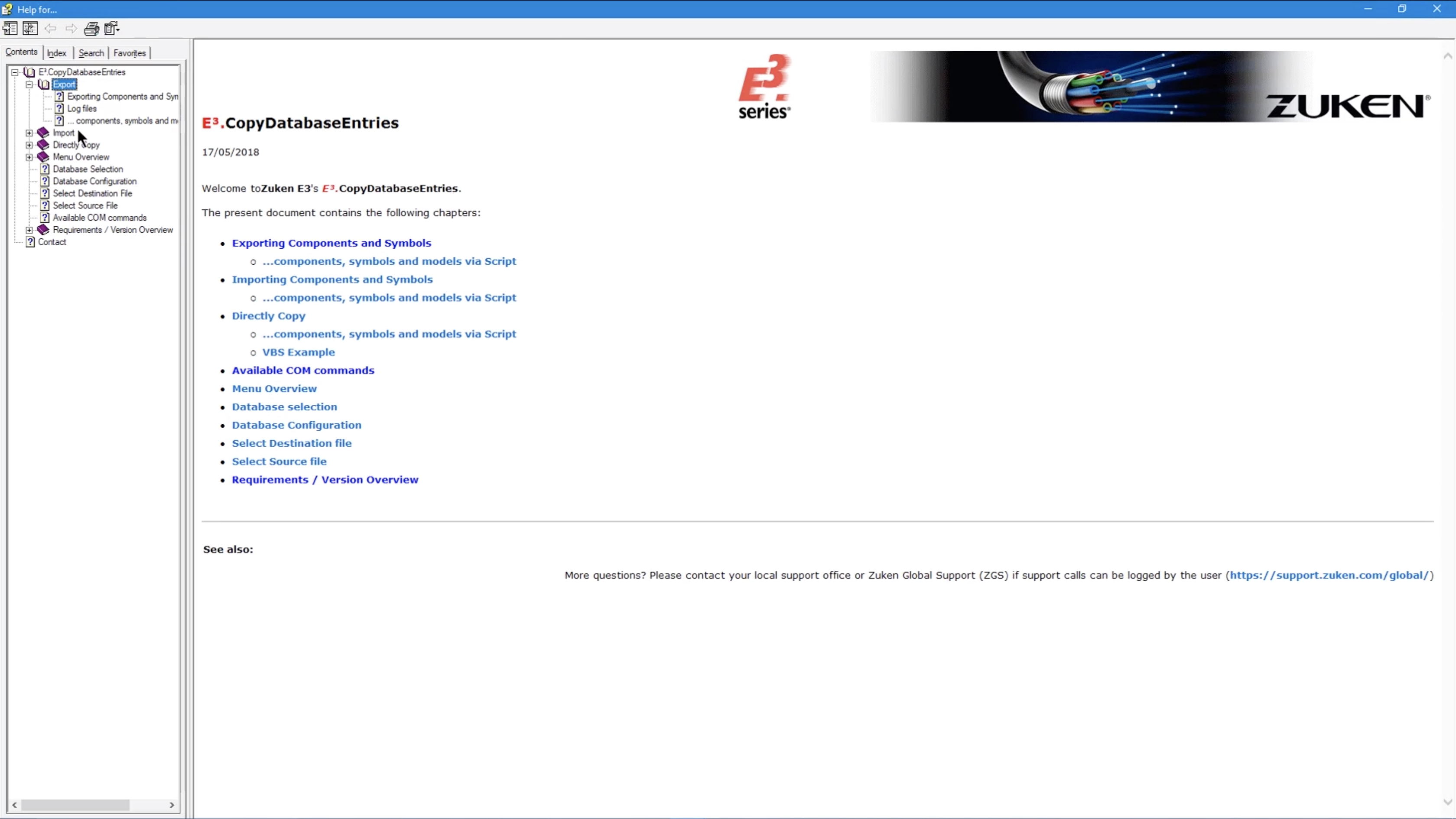 English Tech Tip: Database management using E3.CopyDatabaseEntries