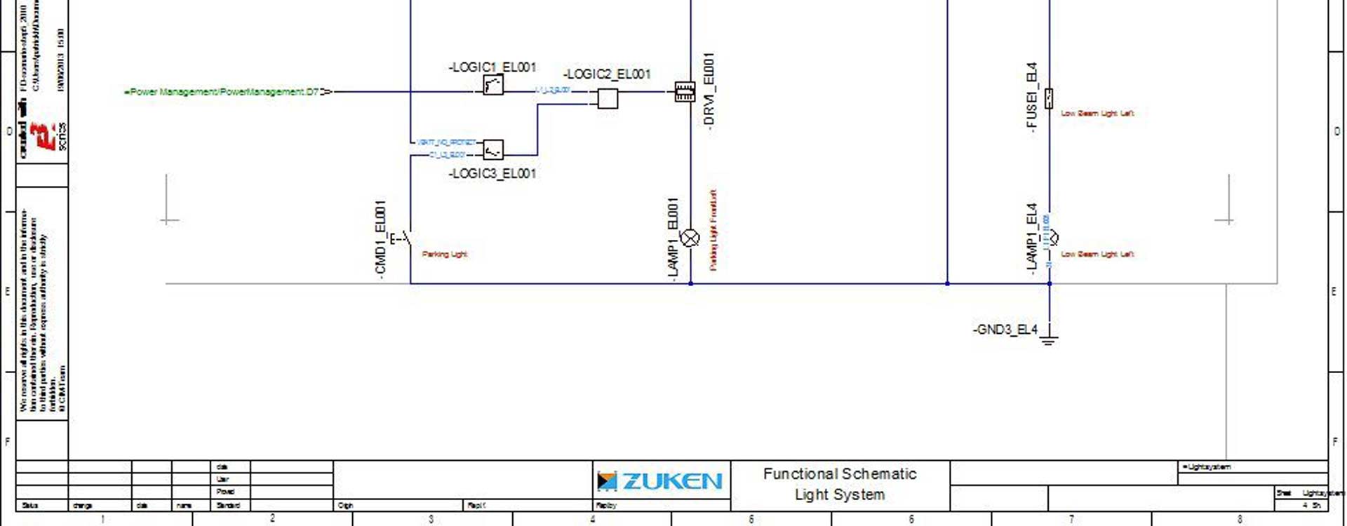 Electrical Drawing Software E3 Functionaldesign Zuken En