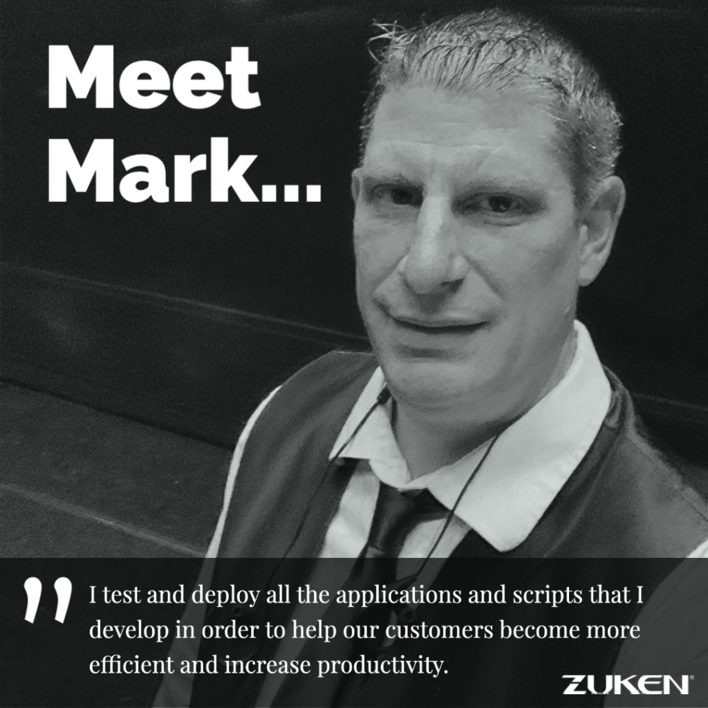 Meet Our People: Mark, Software Developer | Zuken EN