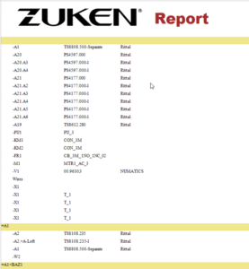 Creating customised E3.series reports in 8 easy steps - Zuken EN