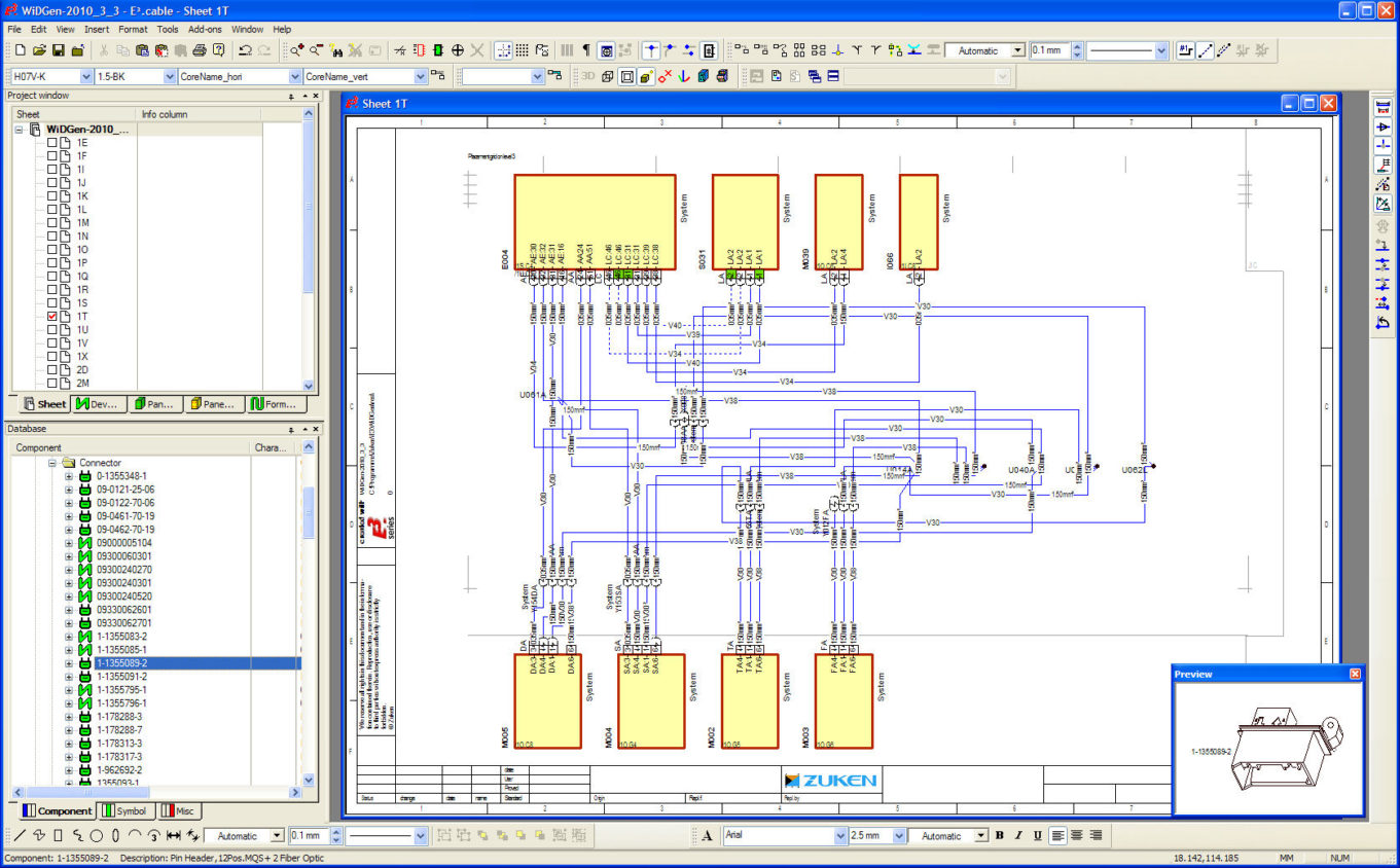 E3.WiringDiagramGenerator - Zuken SA