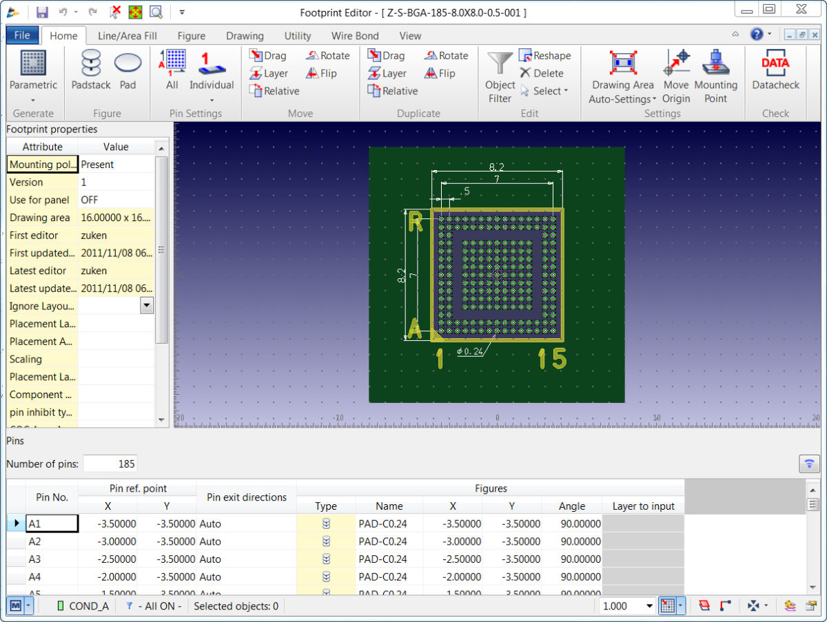 Component Editor - Component Creation and Management - Zuken EN