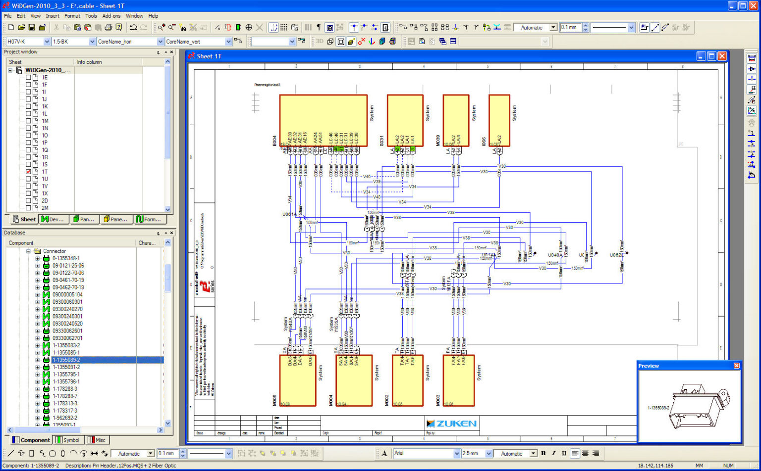 E3.WiringDiagramGenerator - Zuken Srl