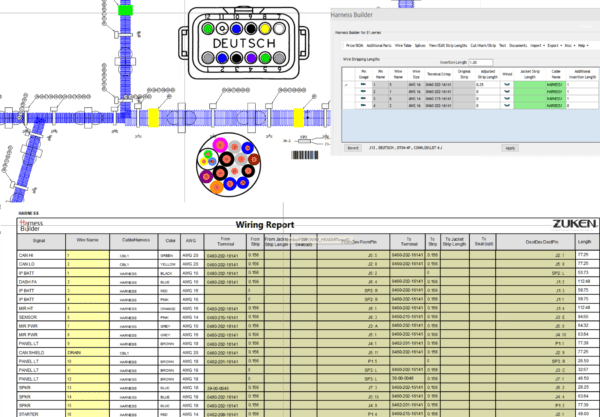 Wire Harness Manufacturing Software - Zuken US