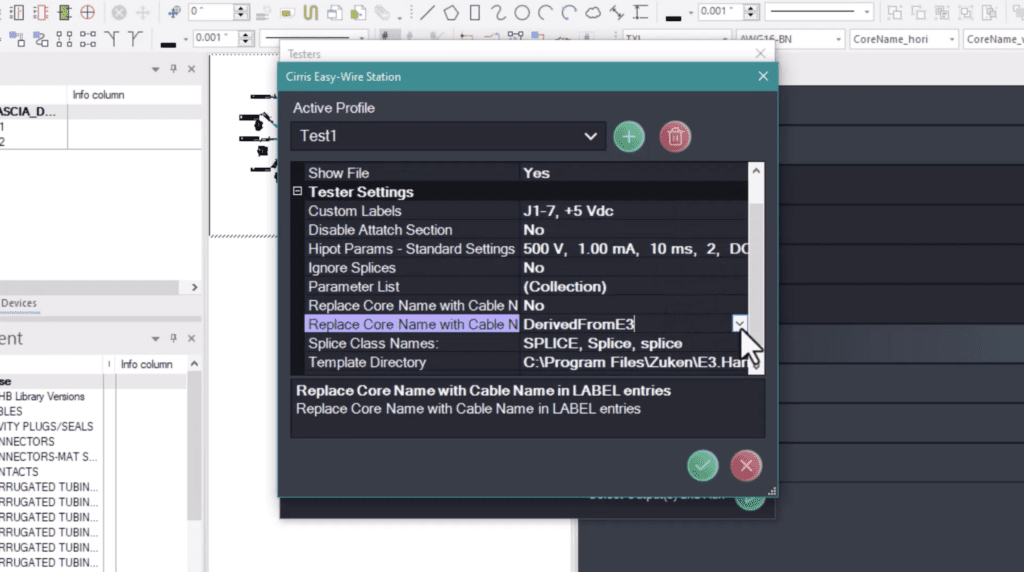 Custom export profiles in Harness Builder - Zuken US
